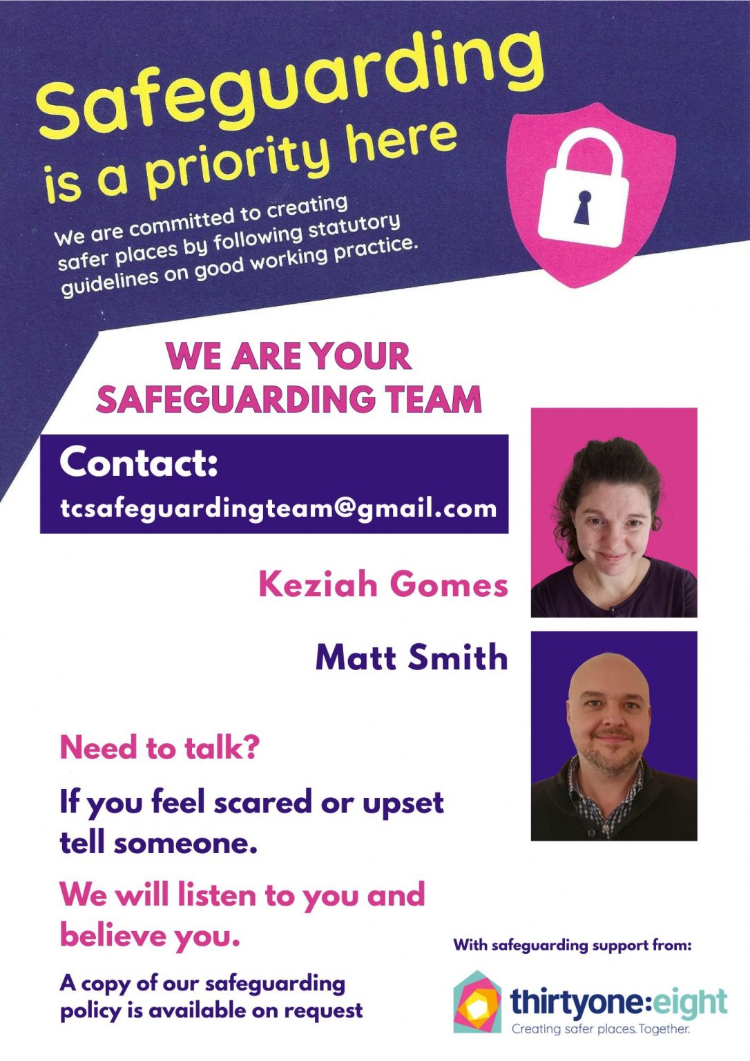 Safeguarding - Thornhill Church